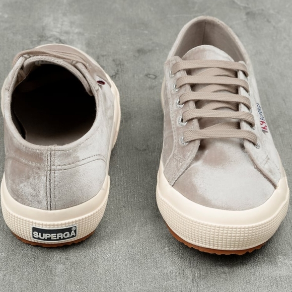 Superga | Shoes | Superga 275 Grey Velvet Sneakers Unisex | Poshmark